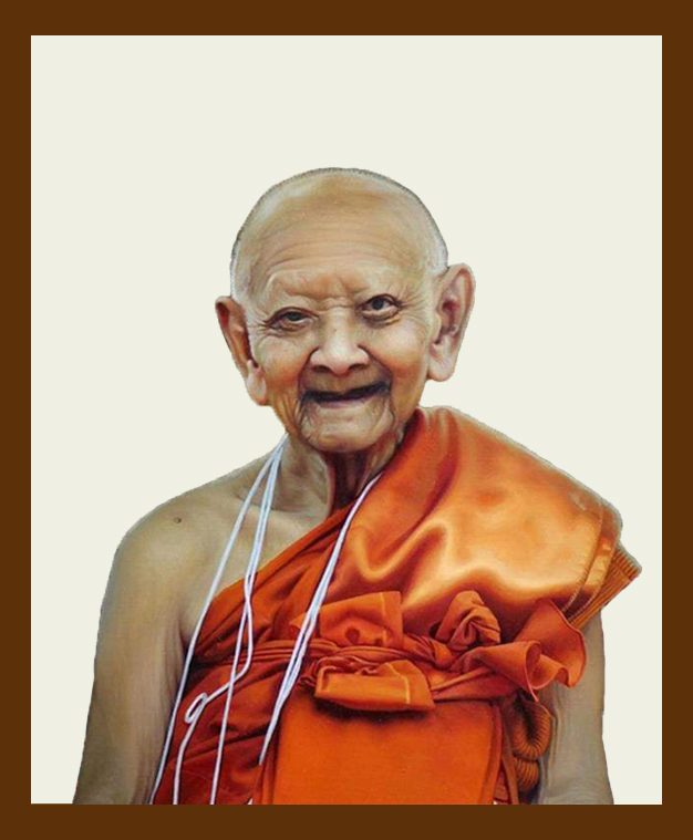 Luang Pu Hong - Wat Petchburi - Lucky Amulet